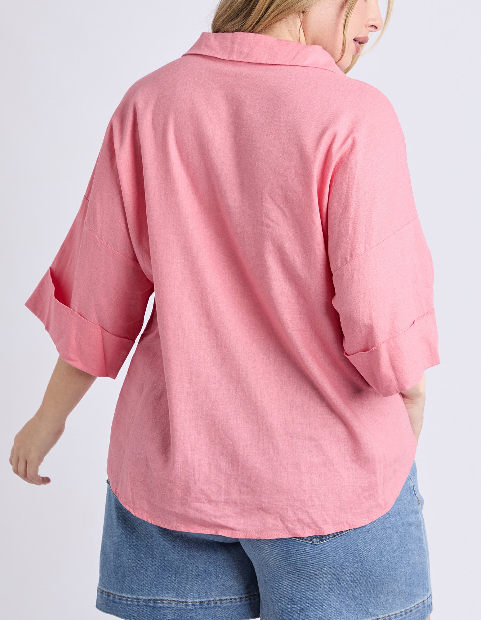 Holiday Shirt Geranium Pink – Elm Lifestyle