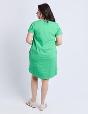 Aiden S/S Dress Spring Green – Elm Lifestyle