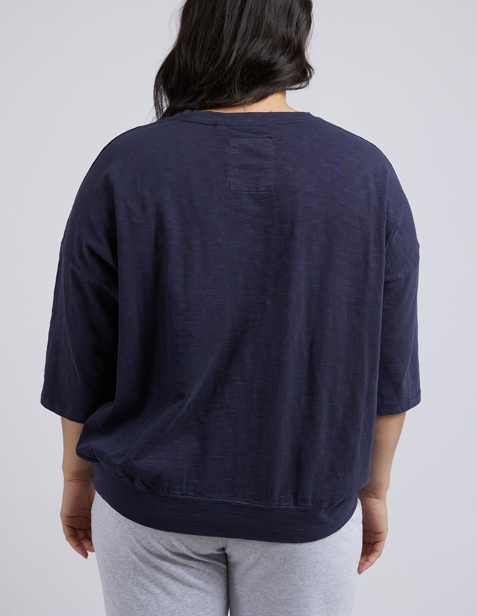 Mazie Sweat Navy Elm Lifestyle
